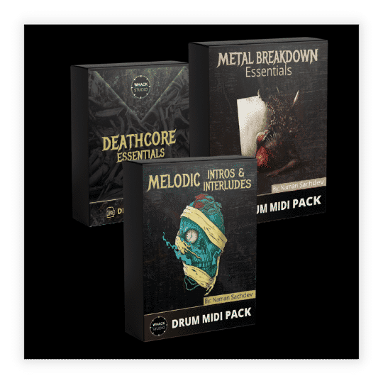 Metal Drum Midi Packs (Metalcore, Death, Doom and more)